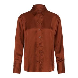 Inwear PaulineIW Shirt - Femme - Blouses et Chemises - Brun - Taille: 40 FR
