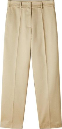 Patrizia Pepe Femme, Pantalons, Beige, Taille: 42 FR Pantalon Cigarette