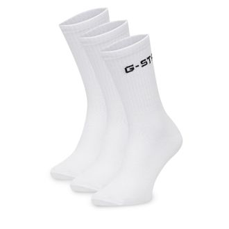 G-Star Kurze Socken G-Star Raw AS_G_STAR_001W_SS25 (3-PACK) Wei&szlig;