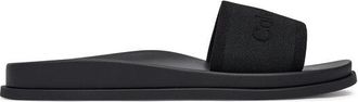 Calvin Klein Pantoletten City Sandal Mule Webbing HW0HW02887 Schwarz