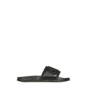 AMBUSH Padded Leather Logo Slider - - Shoes - Damen - Schwarzk - 36 EU