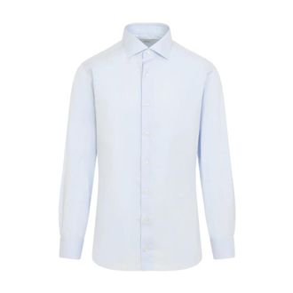 Brioni Hemd - - Shirts - Herren - Blau - 2XL