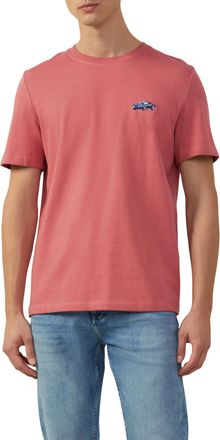 s.Oliver T-Shirt mit Ford-Artwork aus Schwerer Baumwolle