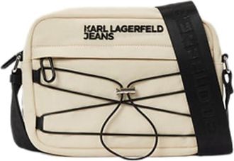 Karl Lagerfeld Karl Lagerfeld Jeans, Homme, Sac À Bandoulière Utility String, Beige, One size