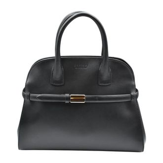 Orciani Femme, Sacs, Noir, Taille: ONE Size Aura Alba Midi Handbag