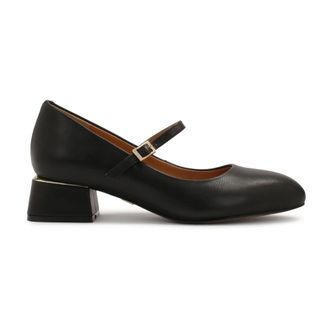Kazar Schwarze Mary Jane Pumps mit Riemchen Siona - - Shoes - Damen - Schwarzk - 39 EU