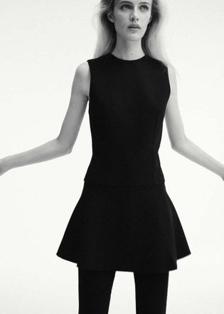 Mango Kurzes Kleid mit Ziern&auml;hten schwarz - Damen - XS - MANGO