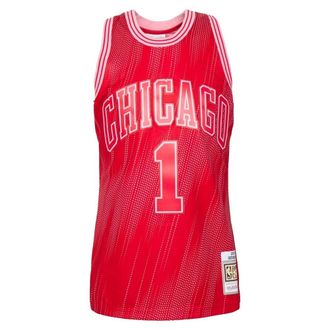 Mitchell & Ness Rotes Chicago Bulls Tank Top - - Sport - Herren - Rot - L