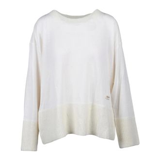 A|X Armani Exchange Pull col rond - Femme - Pulls - Blanc - Taille: 42 FR