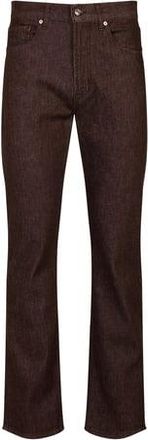 7 For All Mankind Jean droit en coton m&eacute;lang&eacute;