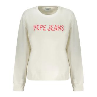 Pepe Jeans London Celeste Sweatshirt - - Sweatshirts & Hoodies - Damen - Wei&szlig; - S