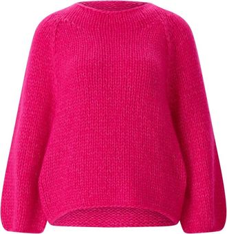 Iris Von Arnim Femme, Pulls, Rose, Taille: 40/42 FR Maille &agrave; col rond