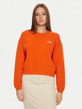 American Vintage American Vintage Sweatshirt Izubird IZU03AH24 Orange Regular Fit