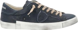Philippe Model Homme, Chaussures, Bleu, Taille: 40 EU Baskets Bleues pour Homme