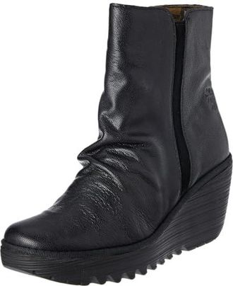 FLY London Femme Blom460fly Bottine, Noir, 36 EU