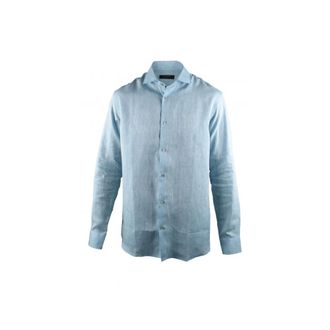 Moorer Homme, Chemises, Bleu, Taille: XL Roman YS Shirt
