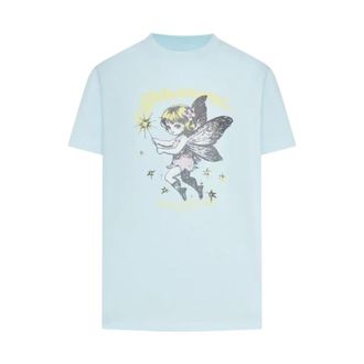 Ganni Damen, Oberteile, Blau, XSGr&ouml;&szlig;e