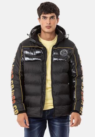 Cipo & Baxx Winterjacke Jacke mit Kapuze