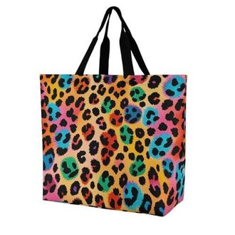 Generic L&eacute;opard Color&eacute; Sac Fourre-Tout Imperm&eacute;able Tote Bag L&eacute;ger Sac &Agrave; Bandouli&egrave;re Pour Shopping Travail Voyage