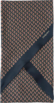Saint Laurent Silk Twill Scarf