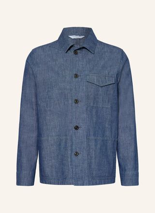 Boglioli Boglioli Overshirt In Jeansoptik blau
