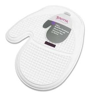 Städter Backofen Handschuh, Silikon, weiß, 19,5 x 22,5 x 30 cm