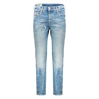 Diesel Femme, Jeans, Bleu, Taille: W28 Jean Skinny Clair Effet B&eacute;r&eacute;t Taille Haute