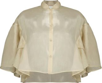 Max Mara Femme, Blouses et Chemises, Beige, Taille: 40 FR Chemises