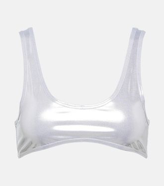 Reina Olga Bikini-Oberteil Coolio aus Lamé