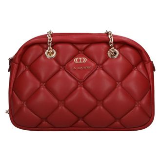 La Carrie Stitch & Spoon Kunstleder Tasche - - Bags - Damen - Rot - ONE SIZE