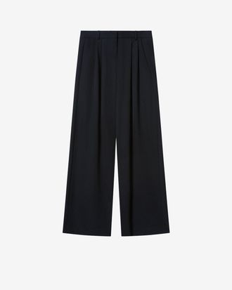 Isabel Marant Hose Lyda Aus Wolle - Damen - Schwarz - Gr&ouml;&szlig;e 34 - Isabel Marant