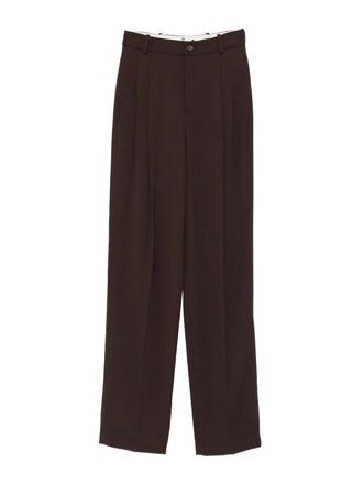 Elisabetta Franchi Pantalons D&eacute;contract&eacute;s - Marron