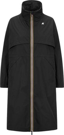 K-Way Femme, Manteaux, Noir, Taille: 44 FR Aube Memory Touch