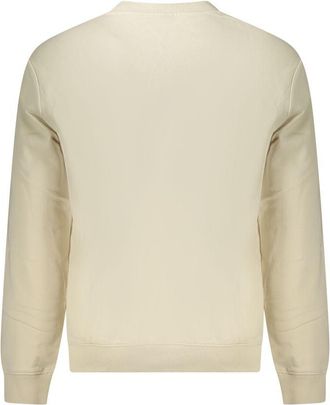 Napapijri Logo-Embroidered Cotton Sweatshirt - Beige
