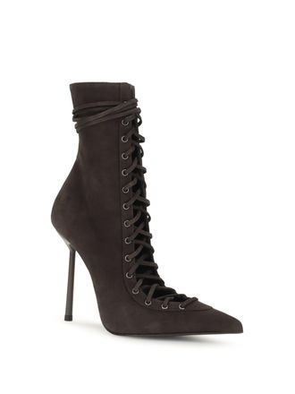 Le Silla Womens Colette Ankle Boots Sacher Calf Leather Bos Taurus