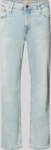 Jack & Jones Straight Fit Jeans aus Baumwoll-Mix Modell CLARK ORIGINAL