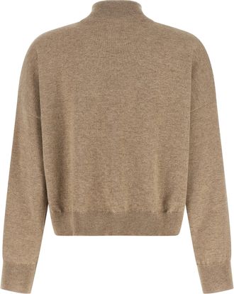 Brunello Cucinelli Sequin Cashmere Sweater - beige
