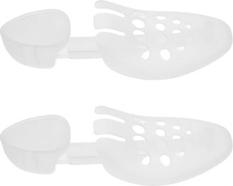 Lurrose Formstabile Schuhspanner 2 St&uuml;ck Verstellbar aus Robustem Kunststoff Mittlere Gr&ouml;&szlig;e Schuhformer f&uuml;r Damen und Herren zur Schuhpflege und Aufbewahrung