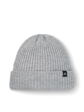 Eisb&auml;r M&uuml;tze Herren & Damen RIPP 2.0 Grau - Urbane Beanie Unisex Klassische Strickm&uuml;tze mit Umschlag weich warm Winterm&uuml;tze Bequeme Haube aus &Ouml;sterreich