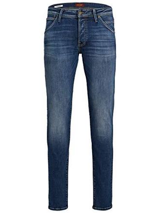 Jack & Jones JJIGLENN JJFOX AGI 50SPS Noos Jeans, Bleu Denim 204, 27W / 32L Homme