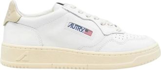 Autry Femme, Chaussures, Blanc, Taille: 37 EU Medalist Low Baskets