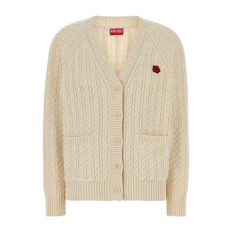 Kenzo Damen, Strickwaren, Wei&szlig;, MGr&ouml;&szlig;e