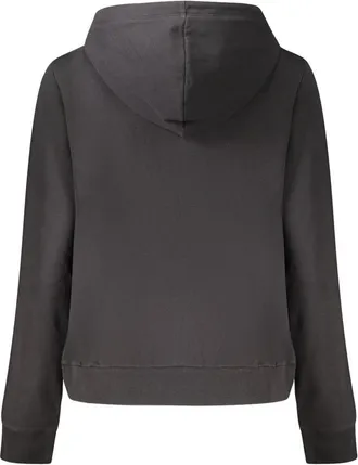 Napapijri Zip-Up Cotton Hoodie - Black