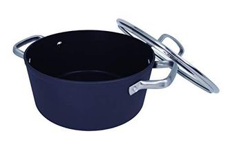 Arcos Serie Samoa | Antihaft-Kasserolle 24 cm und 4,3 L | Geschmiedetes Aluminium | Geeignet f&uuml;r jede K&uuml;che | Kalteffekt-Edelstahlgriffe | Energiesparsystem