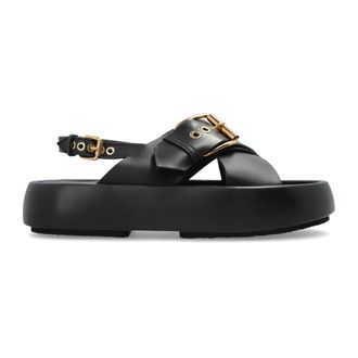 AGL Agl, Femme, Chaussures, Noir, Taille: 38 EU Bulle Sandales