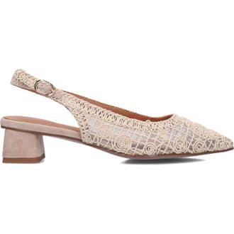 Stefano Lauran Elegante Slingbacks f&uuml;r sonnige Tage - - Shoes - Damen - Beige - 40 EU