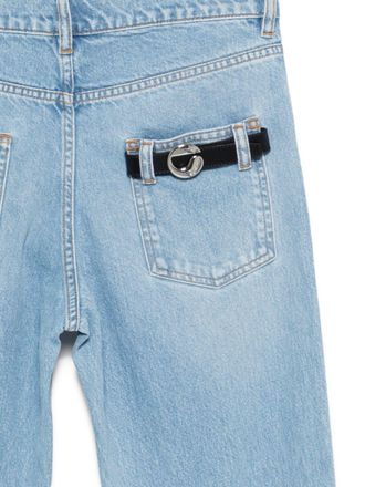 Coperni Straight-Leg Cotton Denim Jeans - Blue