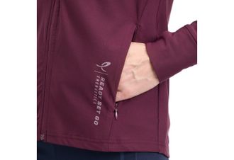 ENERGETICS Laufjacke Da.-Funktions-Jacke Baya JKT W RED WINE/LILAC DARK
