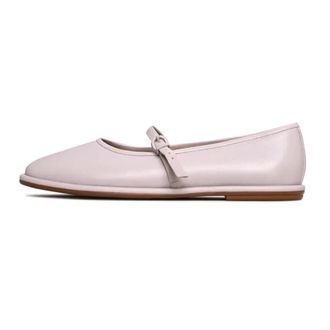 Cesare Gaspari Zeitlose Eleganz Mary Jane Flats - Perle - - Shoes - Damen - Grau - 41 EU