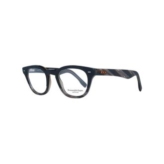 Ermenegildo Zegna Homme, Accessoires, Noir, Taille: ONE Size Montures Optiques Trapèze